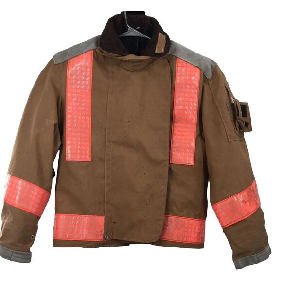 Jackets & Coats | Firefighter Suit Janesville Turnout Coat Bunker 42 ...